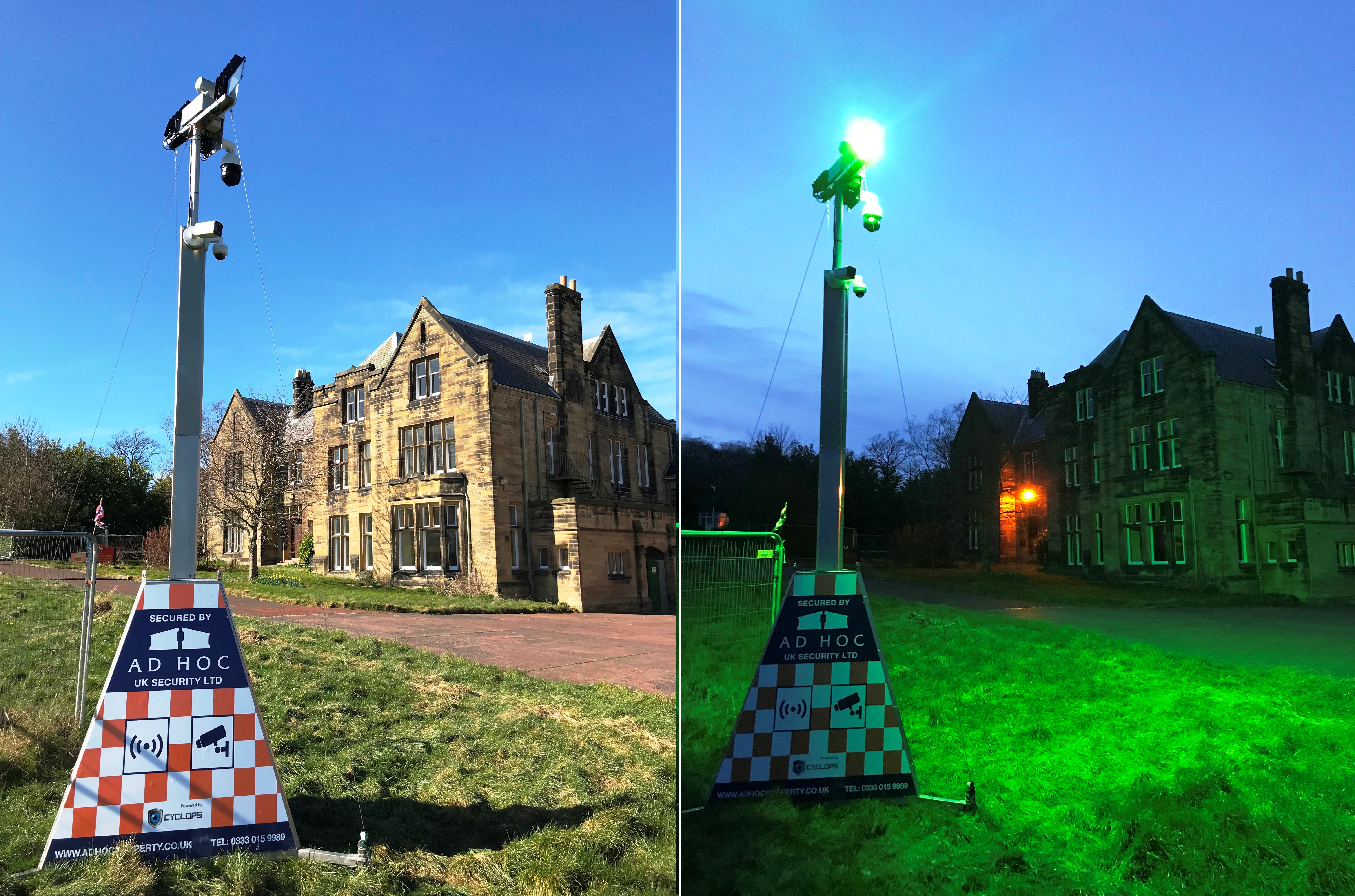 Mobile CCTV Towers | Ad Hoc Security